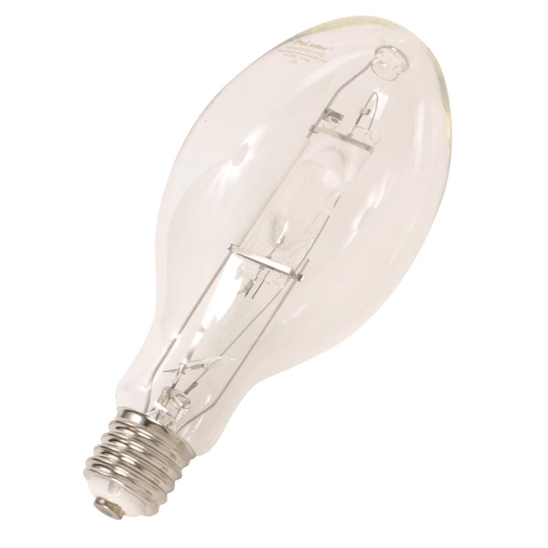 Halco 108208 HID Standard Metal Halide, Clear ED37 Bulb, Mogul Base ...
