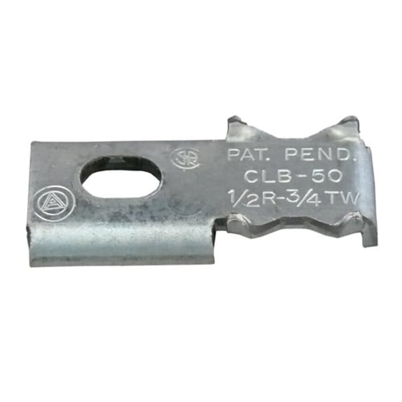 Appleton CLB-50 Clamp Back, 1/2 in, For Use With EMT Conduit, Steel ...
