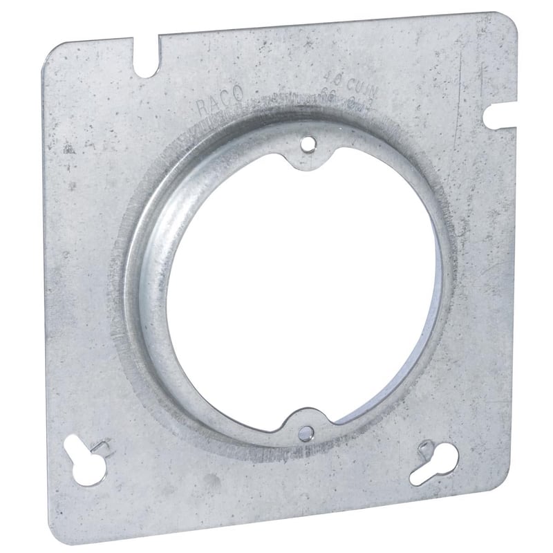 4-11/16 Square 1G 5/8IN Plaster Ring | Mars Electric