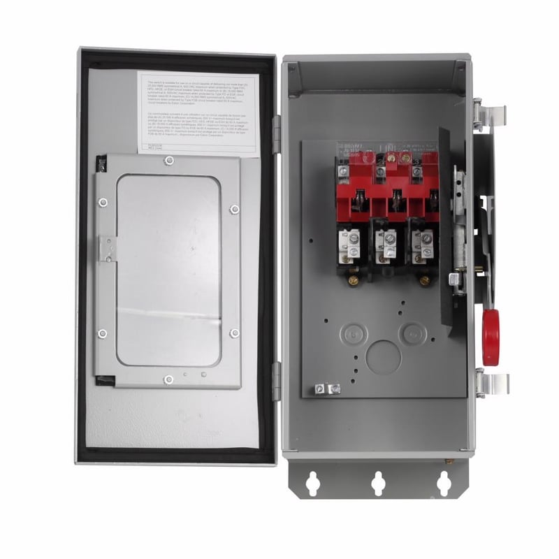 EATON DH362NDKWCB K Series Cube Fusible Low Voltage Heavy Duty Safety ...