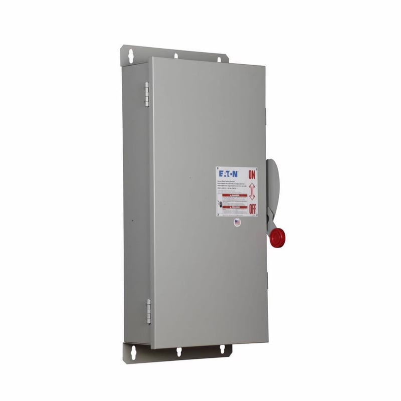 EATON DH364FDK Heavy Duty Fusible Dusttight Single Throw Safety Switch ...