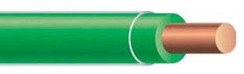 THHN 10 Green Solid Copper, 500FT Reel | Mars Electric