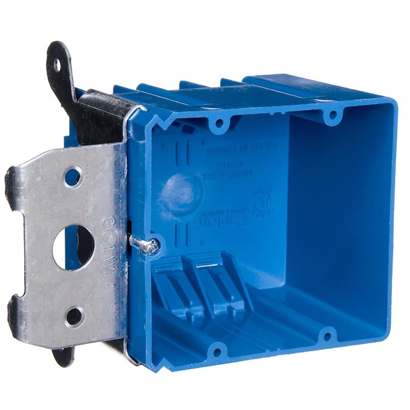 Carlon B234ADJ 2 Gang Adjustable Electrical Switch Box, New Work | Mars ...