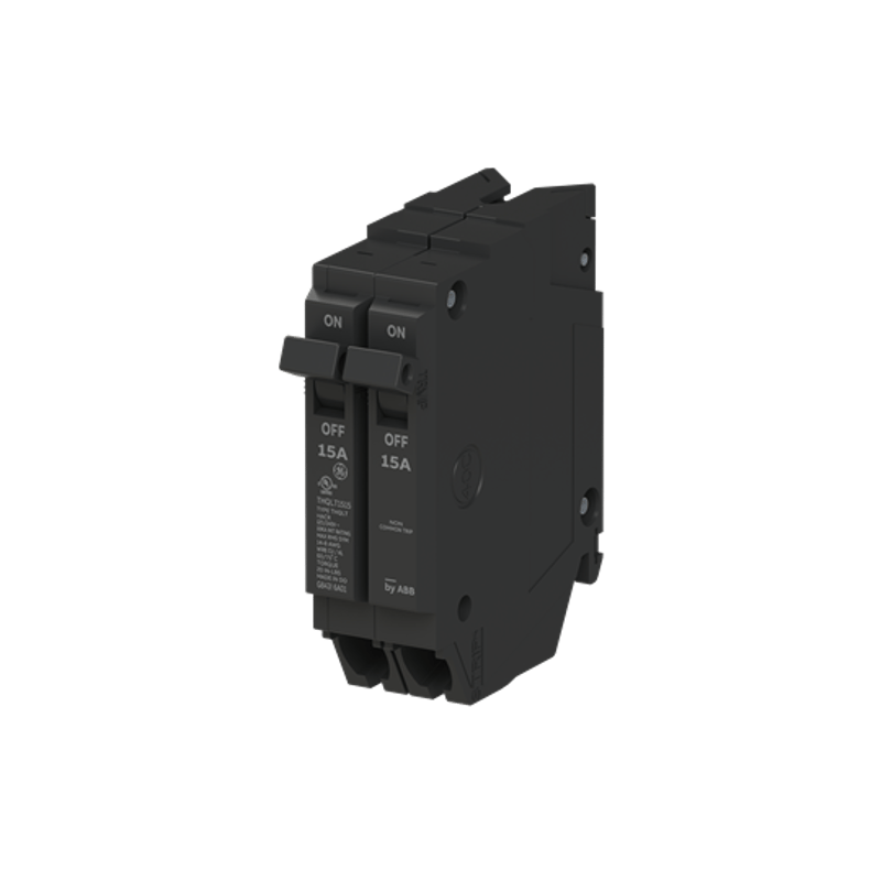 GE THQLT2020 Q-Line, (2) 1 Pole, (2) 20 Amp, Plug-On Tandem Circuit ...