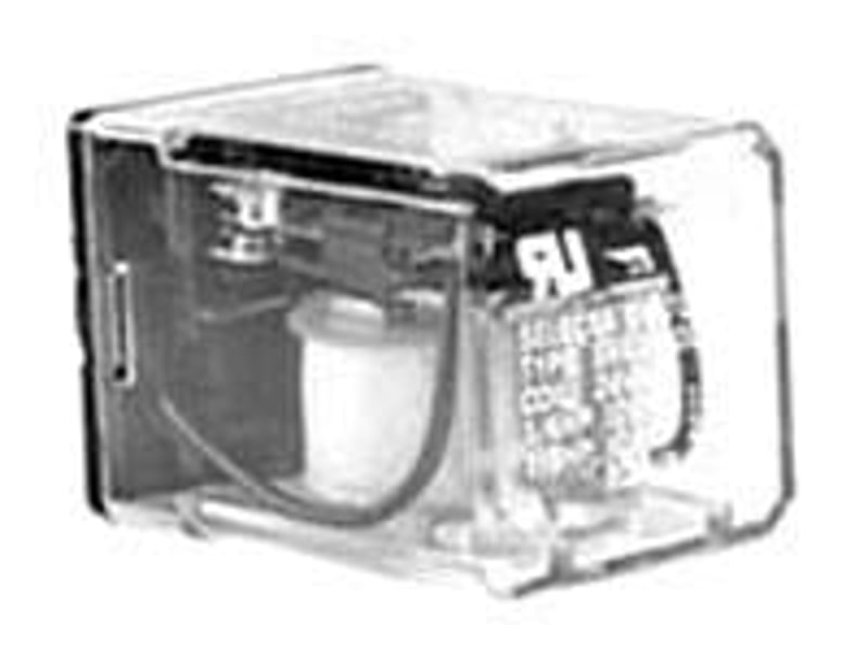 SELECTA SR67S200A4 General Purpose Relay, 8 Pin, DPDT Contact, 24 VAC V ...