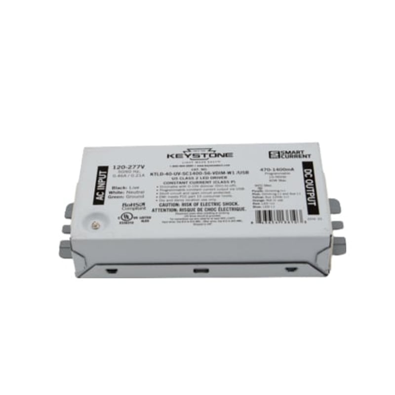 KSTN KTLD-40-UV-SC1400-56-VDIM-W1/USB 40W 120-277V PROGRAMMABLE ...