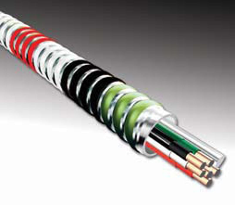 12/2/2 MC Cable Hospital Grade 120V 2 Hots 2 Neutrals Ground 1000 FT Reel | Mars Electric