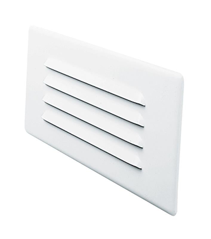 Juno 840 WH Rectangular Step Light Trim With Angled Louver and Trim ...
