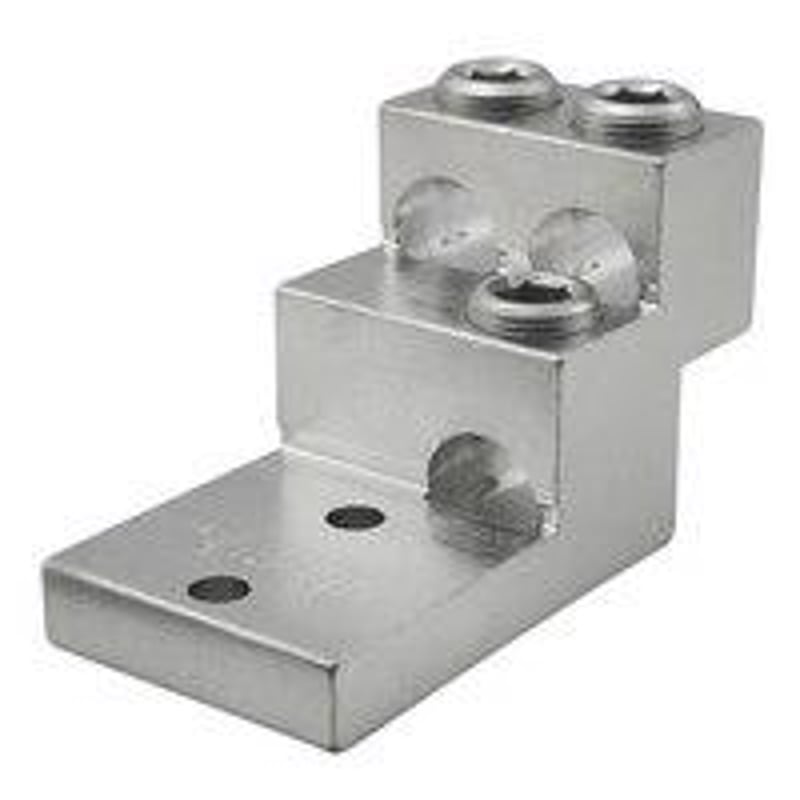 ILSCO PB3-600 Aluminum Panelboard Lug, Dual Rated, Conductor Range 600 ...