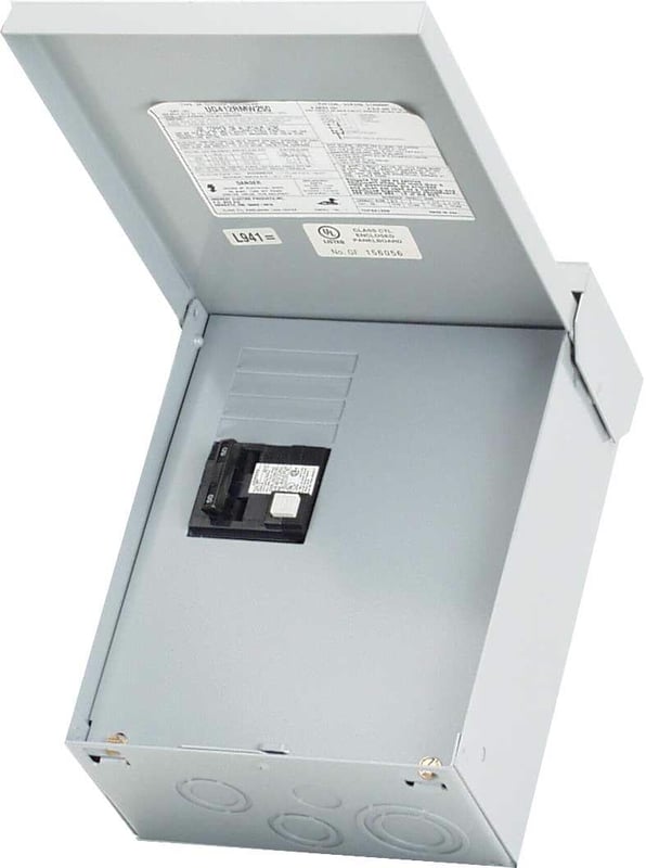 Midwest GE UG412RMW260 GFI Disconnect Spa Panel, 120/240 VAC, 60 A, 2 ...
