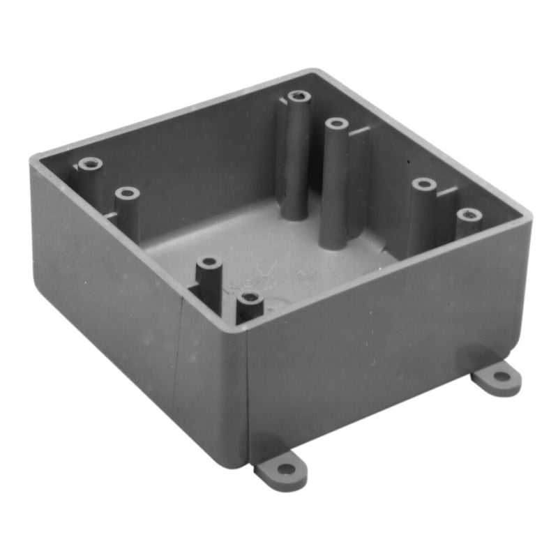 Carlon E9802 F Series Type FS Hubless Non-Metallic Rigid Shallow Style ...