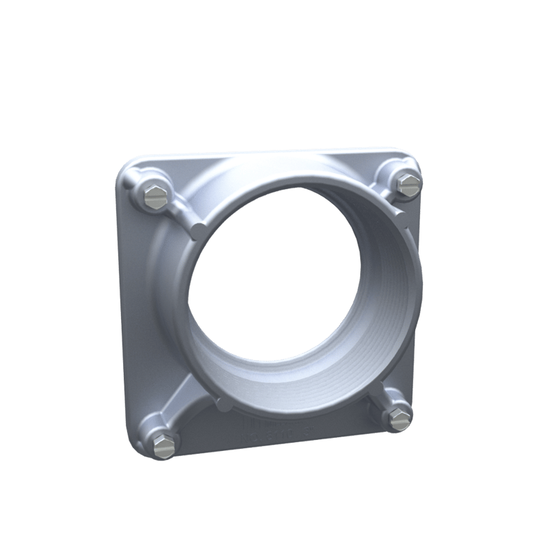 Milbank A8110 Meter Socket Hub, 3 in NPT, For Use With Large R Opening ...