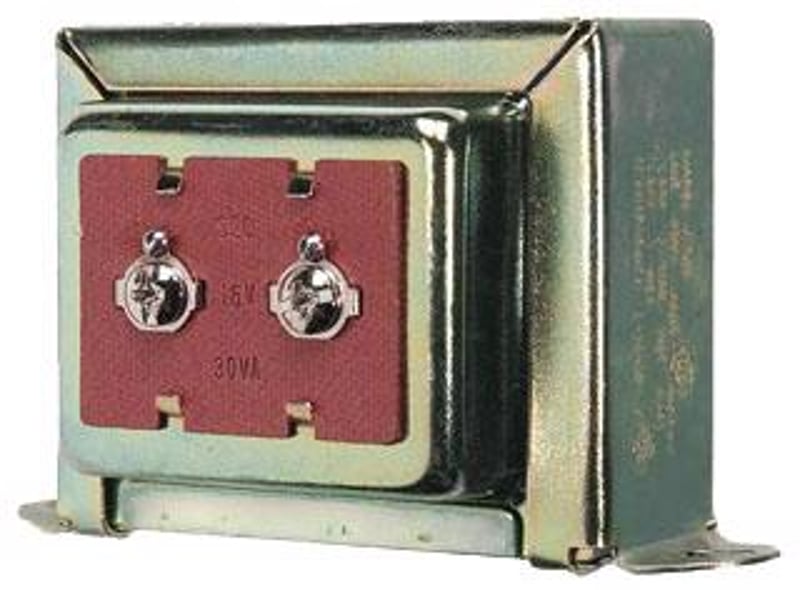 NuTone C907 Chime Transformer, 120 VAC Primary, 16 VAC Secondary, 30 VA ...