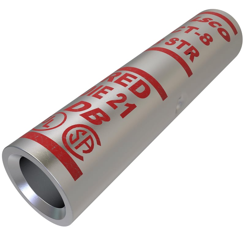 ILSCO CT-8 Surecrimp Copper Compression Sleeve, Conductor Size 8 | Mars ...