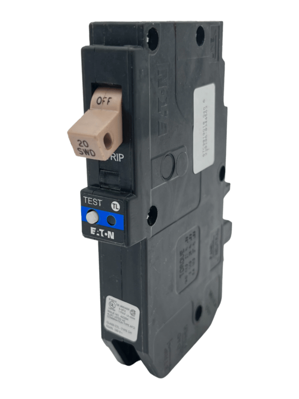 Eaton CHFP120DF CH, 1 Pole, 20 Amp, Plug-On Dual Function Circuit ...