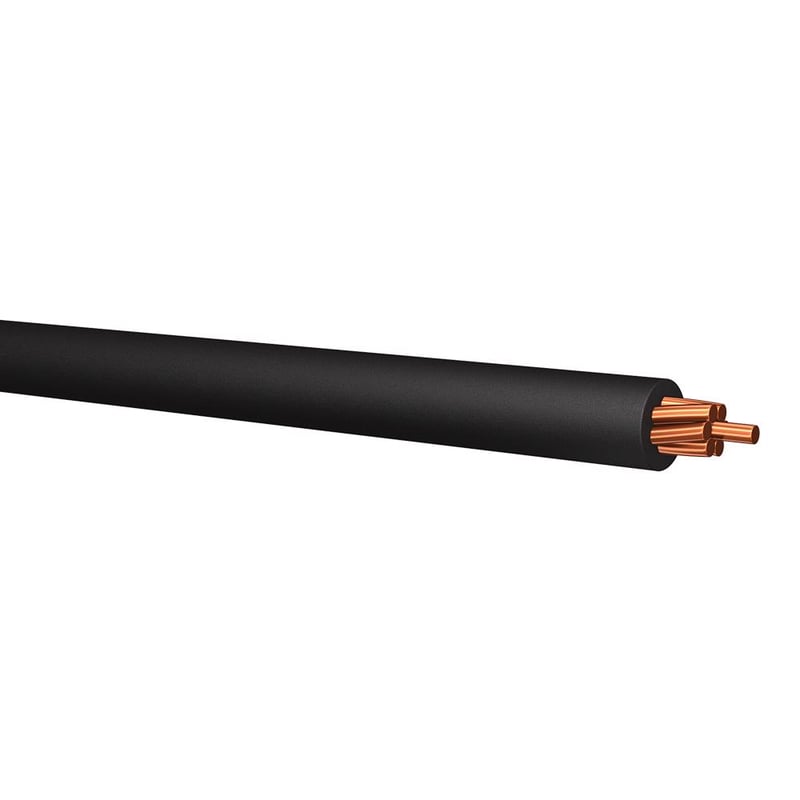 6 USE-RHH-RHW Black Aluminum Conductors 2500FT Reel, Cuttable | Mars ...