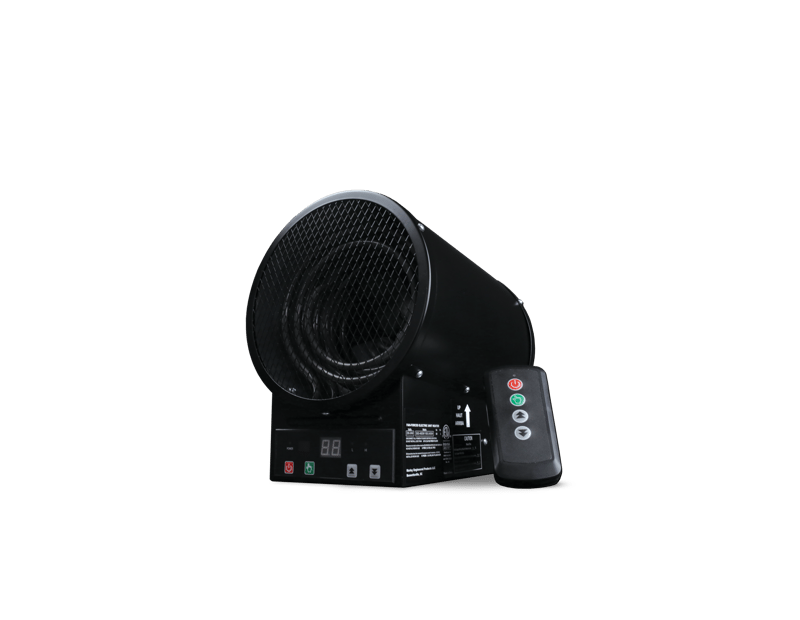 Berko GH48R Electric Garage Heater, 6142 to 16378 Btu/hr, 208/240 V, 8.6 to 20 A, 1800 to 4800 W ...