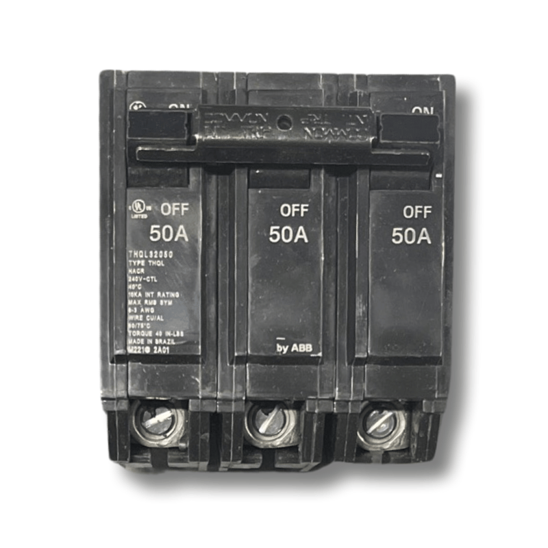 GE THQL32080 Q-Line, 3 Pole, 80 Amp, Plug-On Circuit Breaker, 240 Volt ...