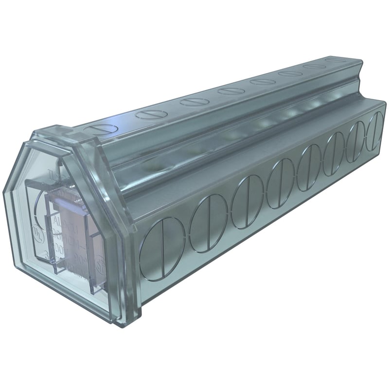 ILSCO PCT-8-600 Cleartap Insulated Aluminum Multi-Tap Connector, Dual ...